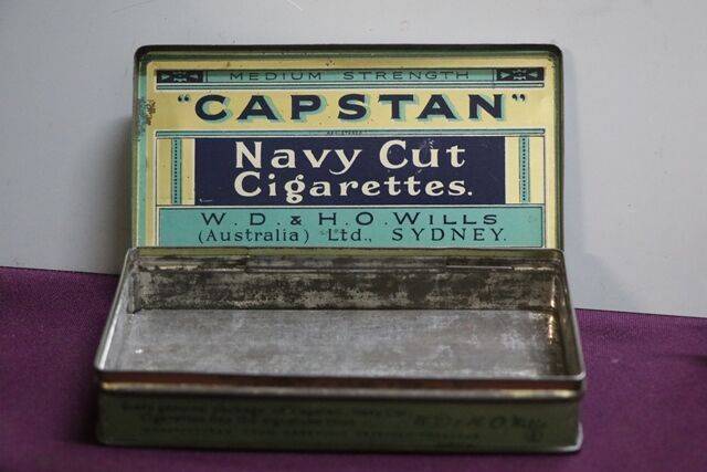 COL. Capstan Navy Cut Cigarettes Tin | XXXX Antique Complex