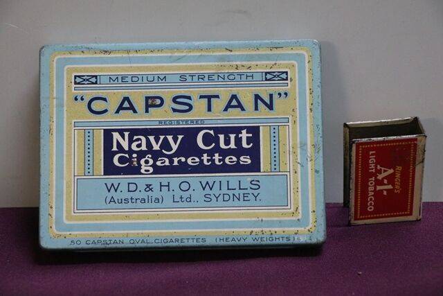 COL. Capstan Navy Cut Cigarettes Tin | XXXX Antique Complex