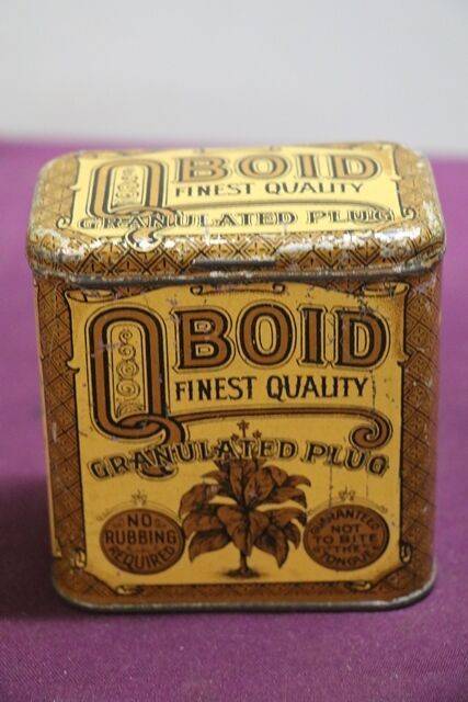 COL. Qboid Granulated Plug Tobacco Tin | XXXX Antique Complex