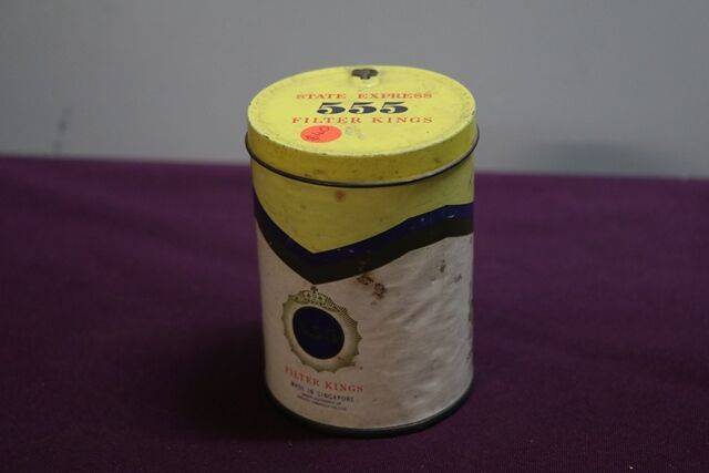 COL. State Express 555 Filter Kings Tobacco Tin | XXXX Antique Complex