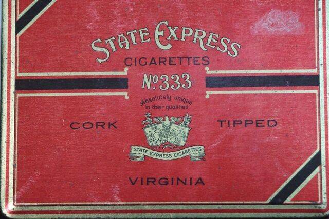 COL. State Express Cigarettes Tin | XXXX Antique Complex