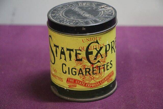 COL. State Express Cigarettes Tin | XXXX Antique Complex