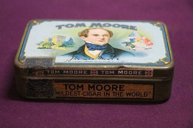 COL. Tom Moore Tobacco Tin | XXXX Antique Complex
