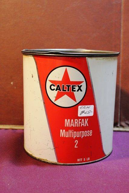Caltex Marfak 5lb Grease Tin | XXXX Antique Complex