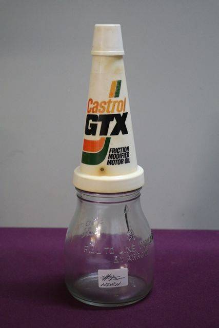 Castrol GTX 500 ml Oil Bottle With Plastic Pourer + Cap | XXXX Antique ...