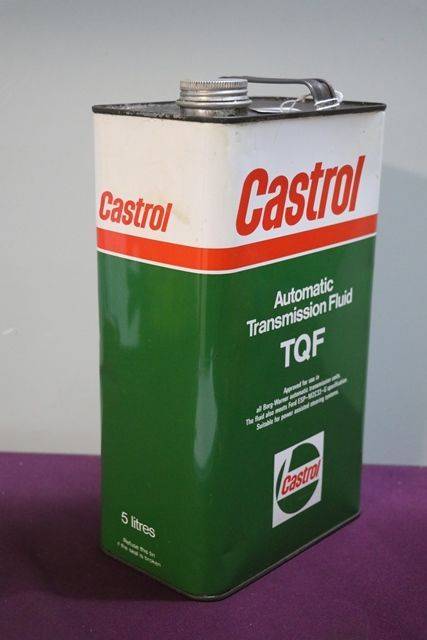 Castrol L Automatic Transmission Fluid TQF 5 Litres Motor Oil TIn ...