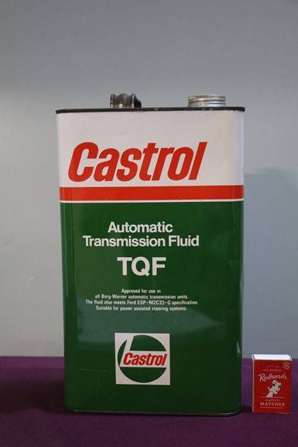 Castrol L Automatic Transmission Fluid TQF 5 Litres Motor Oil TIn ...
