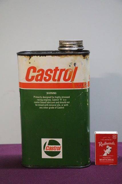 Castrol L Racing R40 One Litre Motor Oil Tin | XXXX Antique Complex