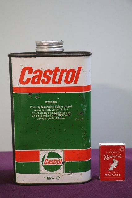 Castrol L Racing R40 One Litre Motor Oil Tin | XXXX Antique Complex