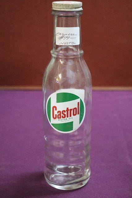 Castrol Oil Bottle with Original Cap | XXXX Antique Complex