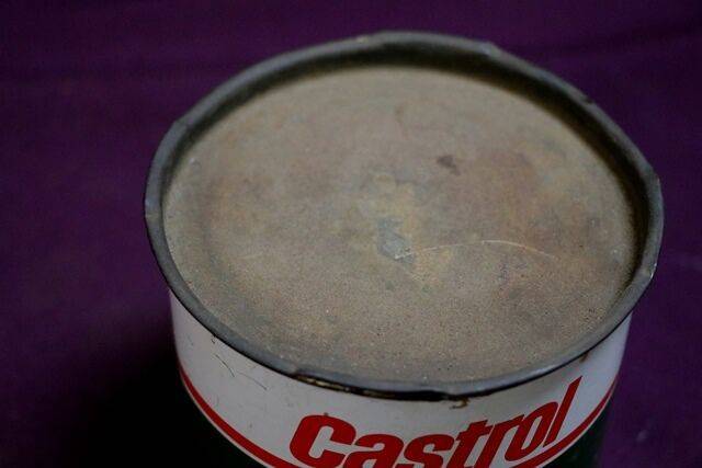Castrol PH White Zinc Oxide 500gm Grease Tin. | XXXX Antique Complex