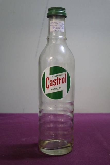 Castrol Quart Oil Bottle With Original Cap | XXXX Antique Complex