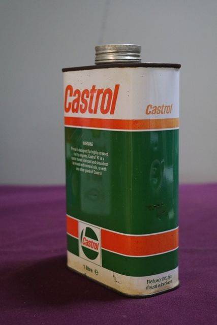 Castrol R30 One Litre Racing Motor Oil Tin | XXXX Antique Complex