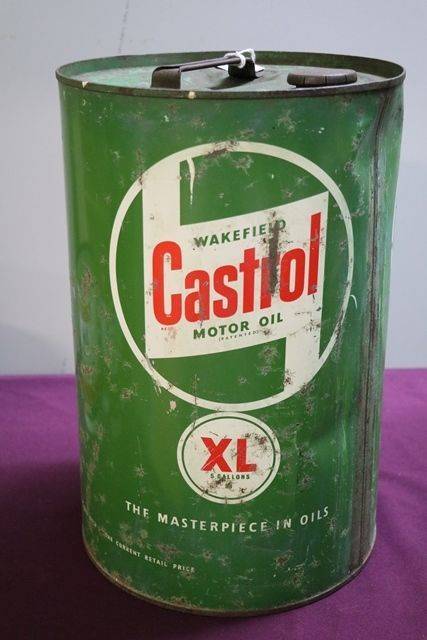 Castrol Wakefield 5 Gallons XL Oil Drum | XXXX Antique Complex