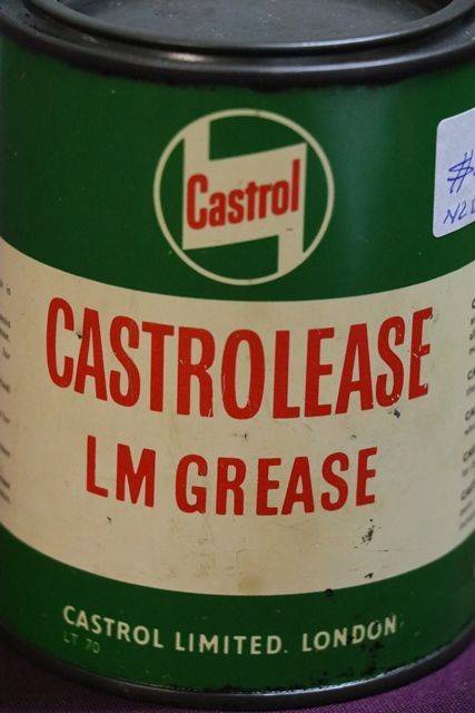 Castrol Z Castrolease LM One Pound Grease Tin | XXXX Antique Complex