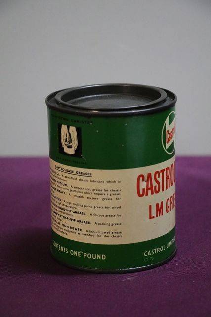 Castrol Z Castrolease LM One Pound Grease Tin | XXXX Antique Complex