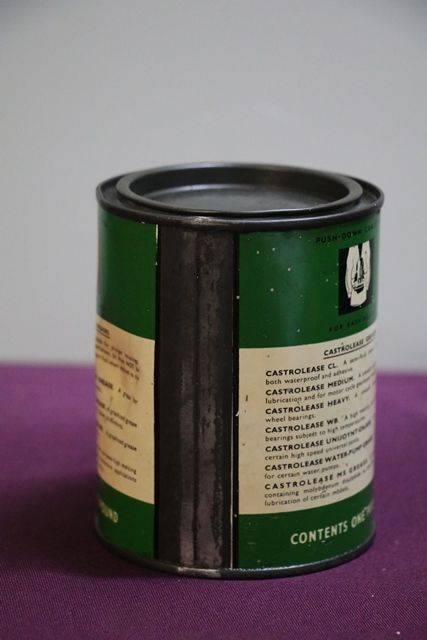 Castrol Z Castrolease LM One Pound Grease Tin | XXXX Antique Complex