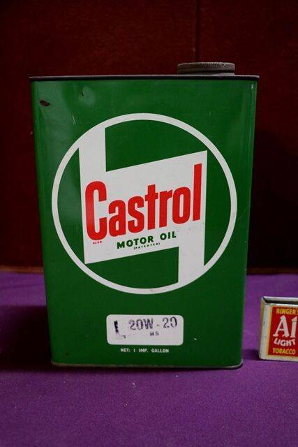 Castrol "Z" L 20W-20 MS One Imp Gallon Oil Tin. | XXXX Antique Complex