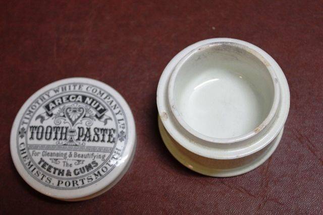 Ceramic Tooth Paste Pot | XXXX Antique Complex