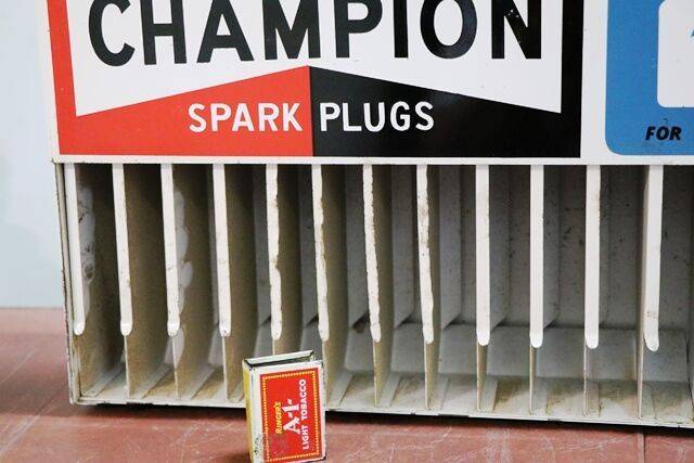Champion Spark Plug Wall Rack. | XXXX Antique Complex
