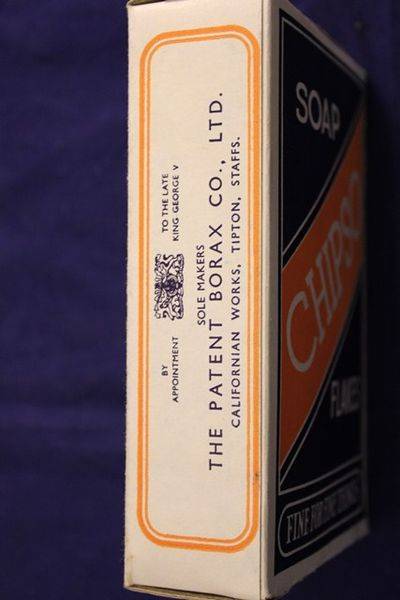 Chipso Soap Flakes Box | XXXX Antique Complex