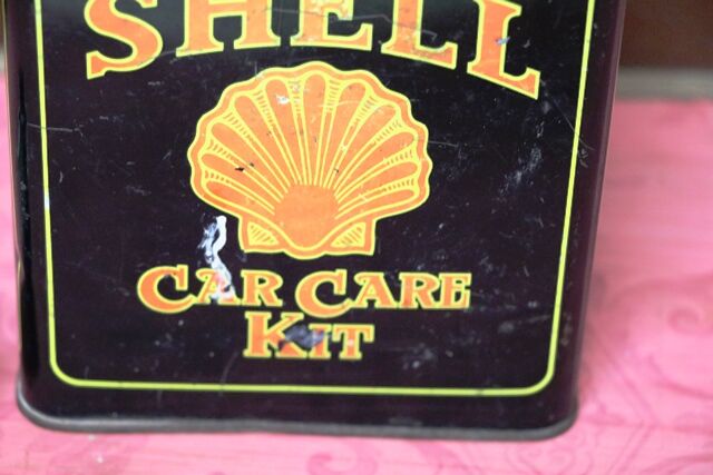 Classic Black Shell Car Care Kit with Contents. | XXXX Antique Complex
