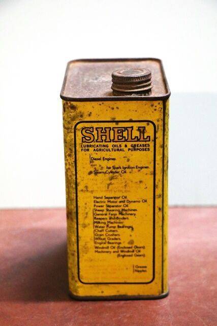 Early Australian Shell One Quart Motor Oil Tin. | XXXX Antique Complex