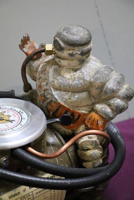Early French Michelin Bibendum Portable Bomb Compressor | XXXX Antique ...