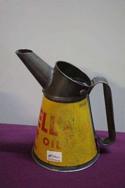 Early Quart Shell Motor Oil Pourer | XXXX Antique Complex