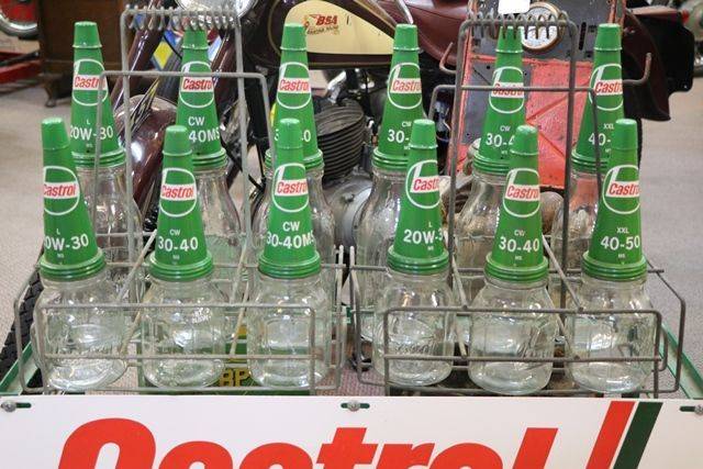 Superb & Genuine Castrol "L" 12 Bottle Oil Rack | XXXX Antique Complex