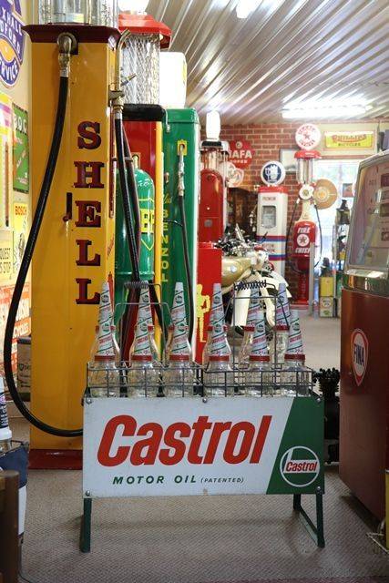 Genuine Castrol "Z" 12 Bottle Oil Rack | XXXX Antique Complex