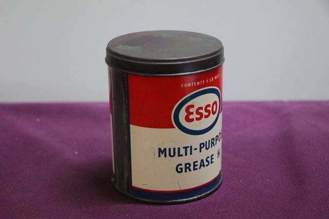 Esso Multi-purpose 1 Lb Grease H Tin | XXXX Antique Complex
