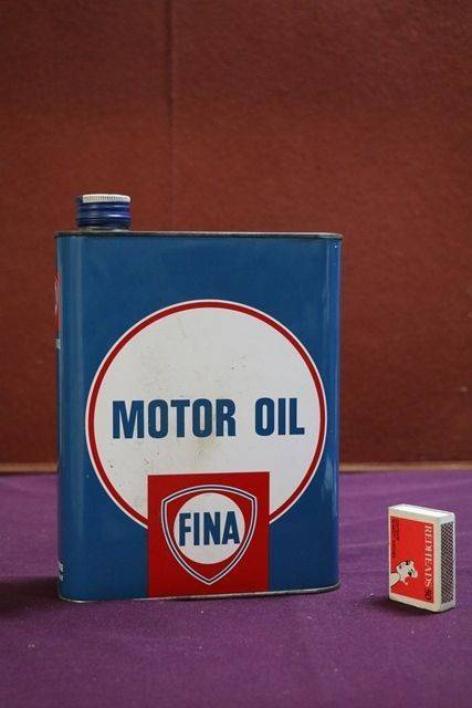 Fina Motor Oil Tin | XXXX Antique Complex