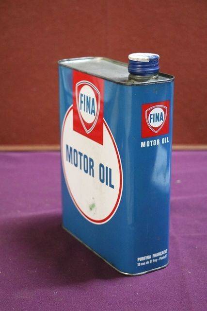 Fina Motor Oil Tin | XXXX Antique Complex