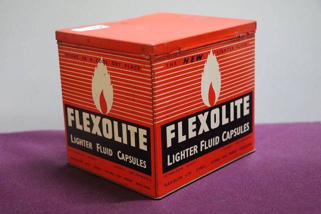 Flexolite Lighter Fluid Capsules Tin | XXXX Antique Complex