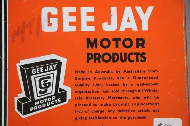 Gee Gay Motor Products Grease Nipples Divided Tin | XXXX Antique Complex