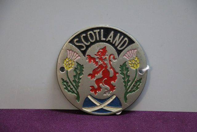 Genuine Scotland Car Badge | XXXX Antique Complex