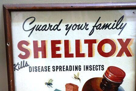 Genuine & Rare Shelltox Garage Advertising Card. | XXXX Antique Complex