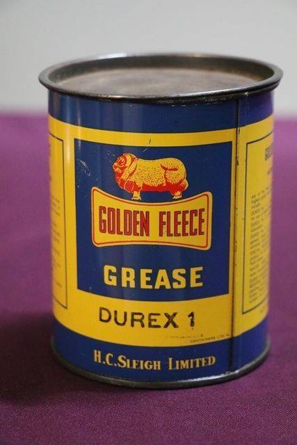 Golden Fleece 1 lb Grease Tin | XXXX Antique Complex