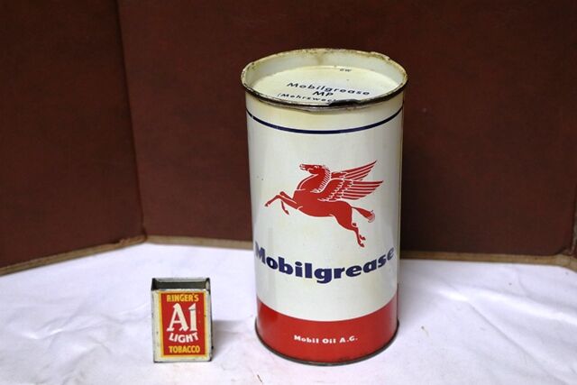Mobilgrease MP Pegasus Grease Tin. | XXXX Antique Complex