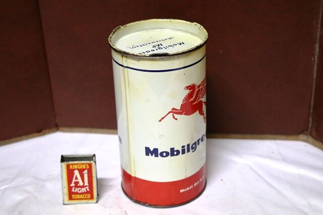 Mobilgrease MP Pegasus Grease Tin. | XXXX Antique Complex