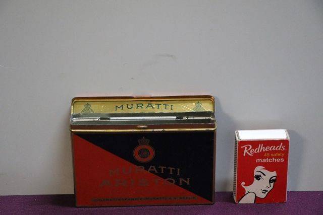 Muratti Ariston Cigarette Tin | XXXX Antique Complex