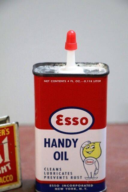 New Old Stock Esso Oil Drip Man Handy Oiler. | XXXX Antique Complex