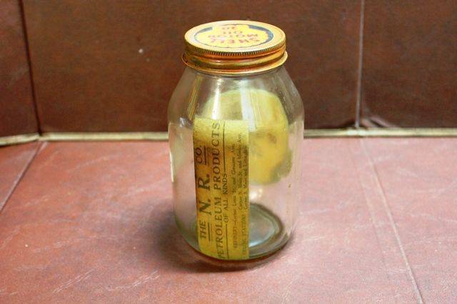 Original Shell Motor Oil Jar | XXXX Antique Complex