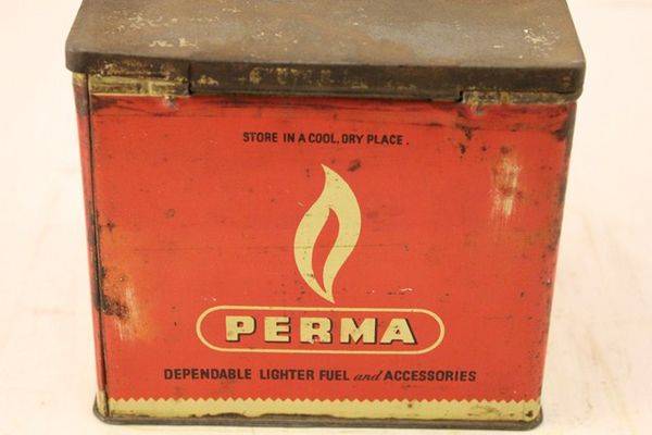 Permanol Lighter Fuel Tin | XXXX Antique Complex