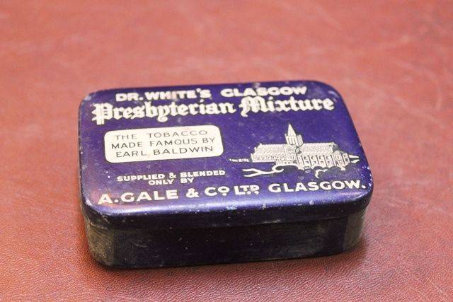 Presbyterian Mixture Tobacco Tin | XXXX Antique Complex