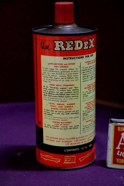Redex Oil & Fuel Additive One Pint Can. | XXXX Antique Complex