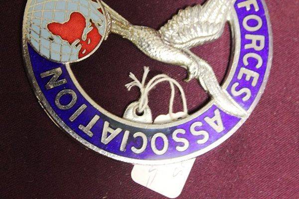 Royal Air Forces Association Car Club Badge | XXXX Antique Complex