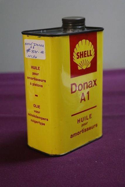 Shell Donax A1One Litre Oil Tin | XXXX Antique Complex