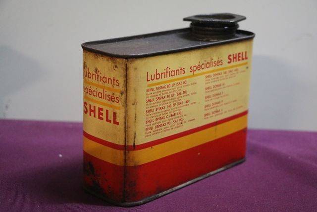 Shell Donax U 1 Litre Motor Oil Tin | XXXX Antique Complex